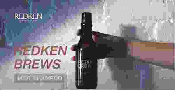 Brews Cooling & Soothing Mint Shampoo For Men | Redken
