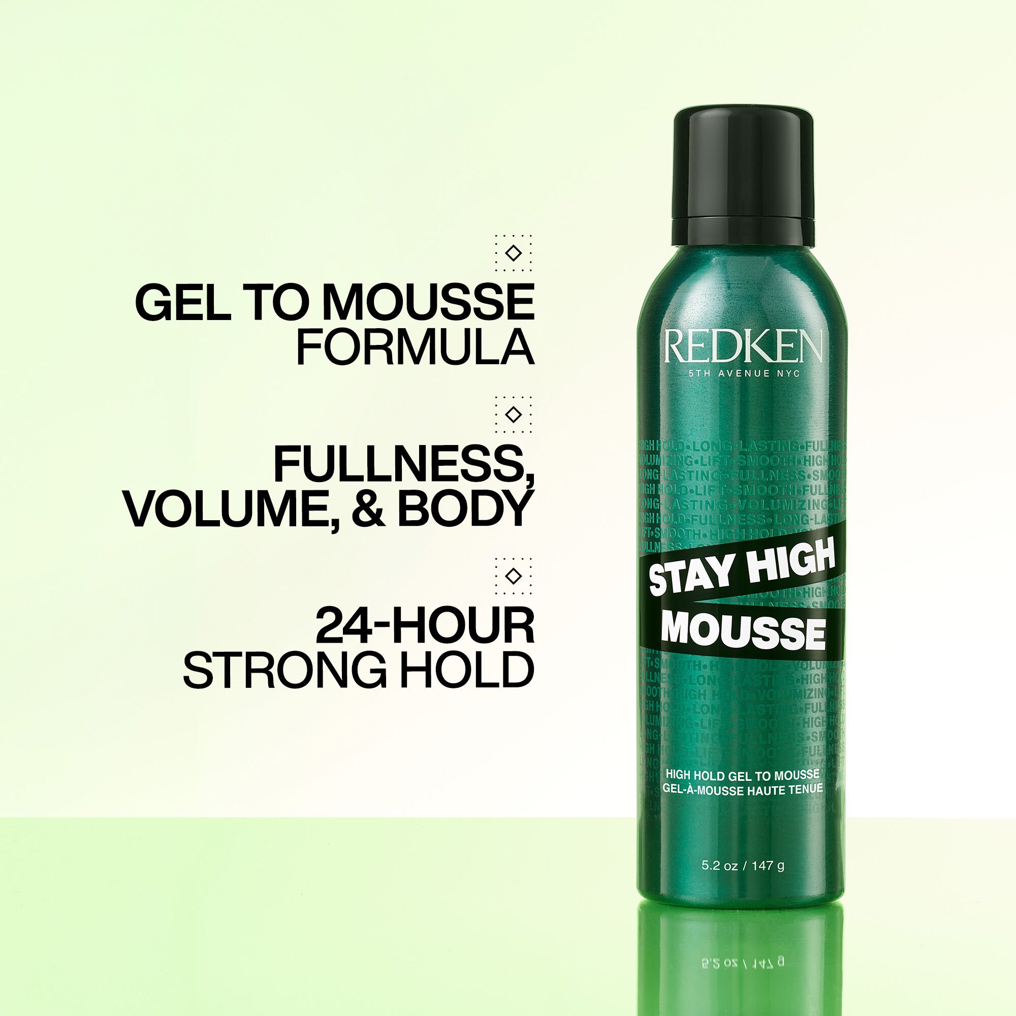 Achieve Voluminous Hair with Redken Stay High Mousse