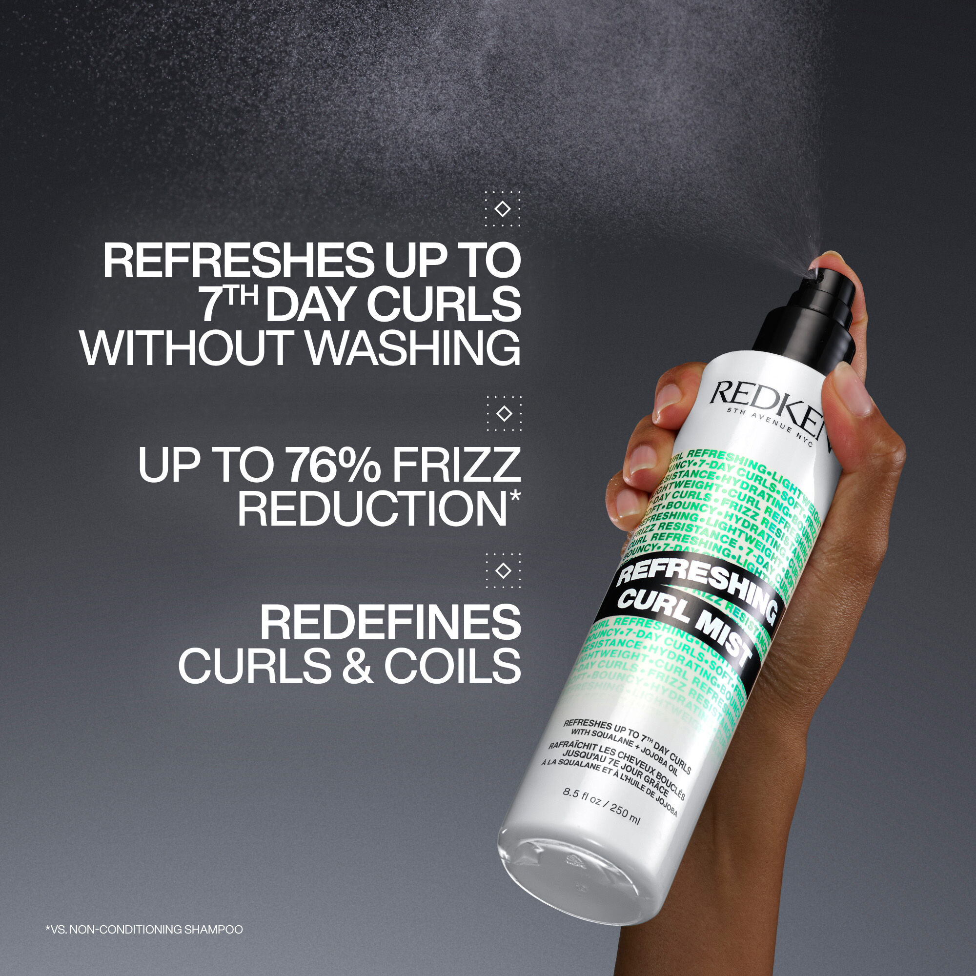Acidic Bonding Curls Refreshing Trio Regimen | Redken
