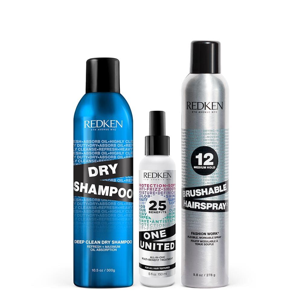 Refreshed & Ready Styling Set for 2nd Day Hair | Redken