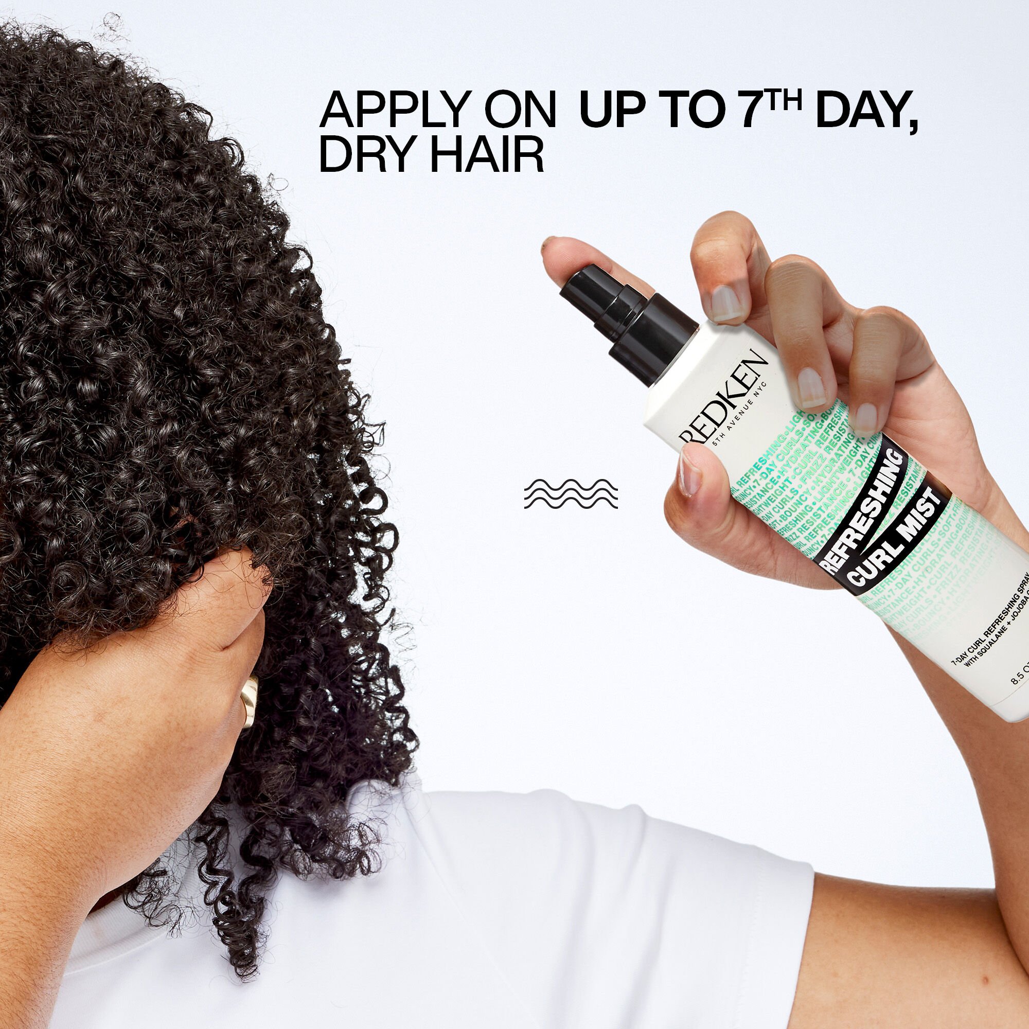 Refreshing Curl Mist Spray to Enhance All Curl Types | Redken