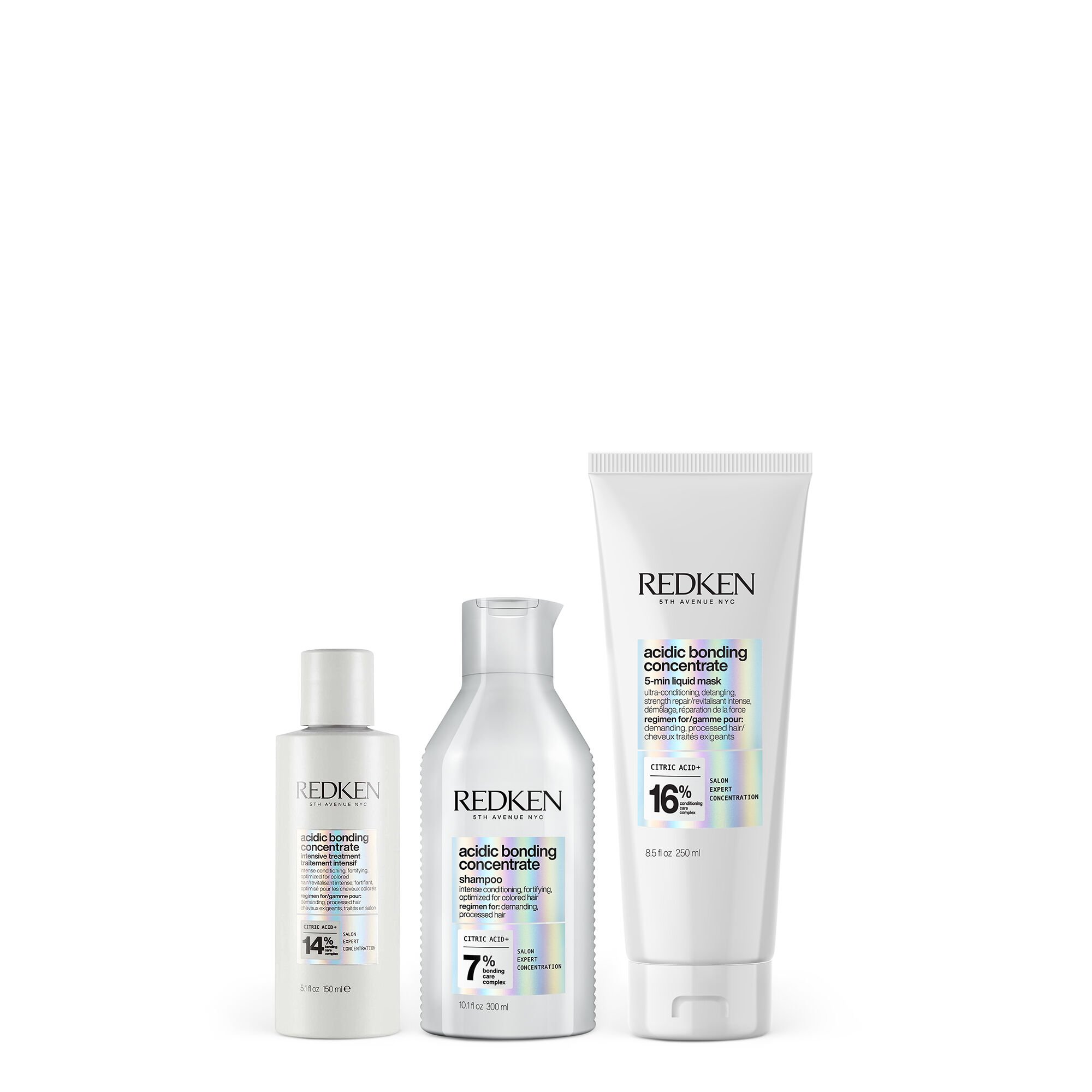 Acidic Bonding Concentrate Deep Moisture Trio | Redken