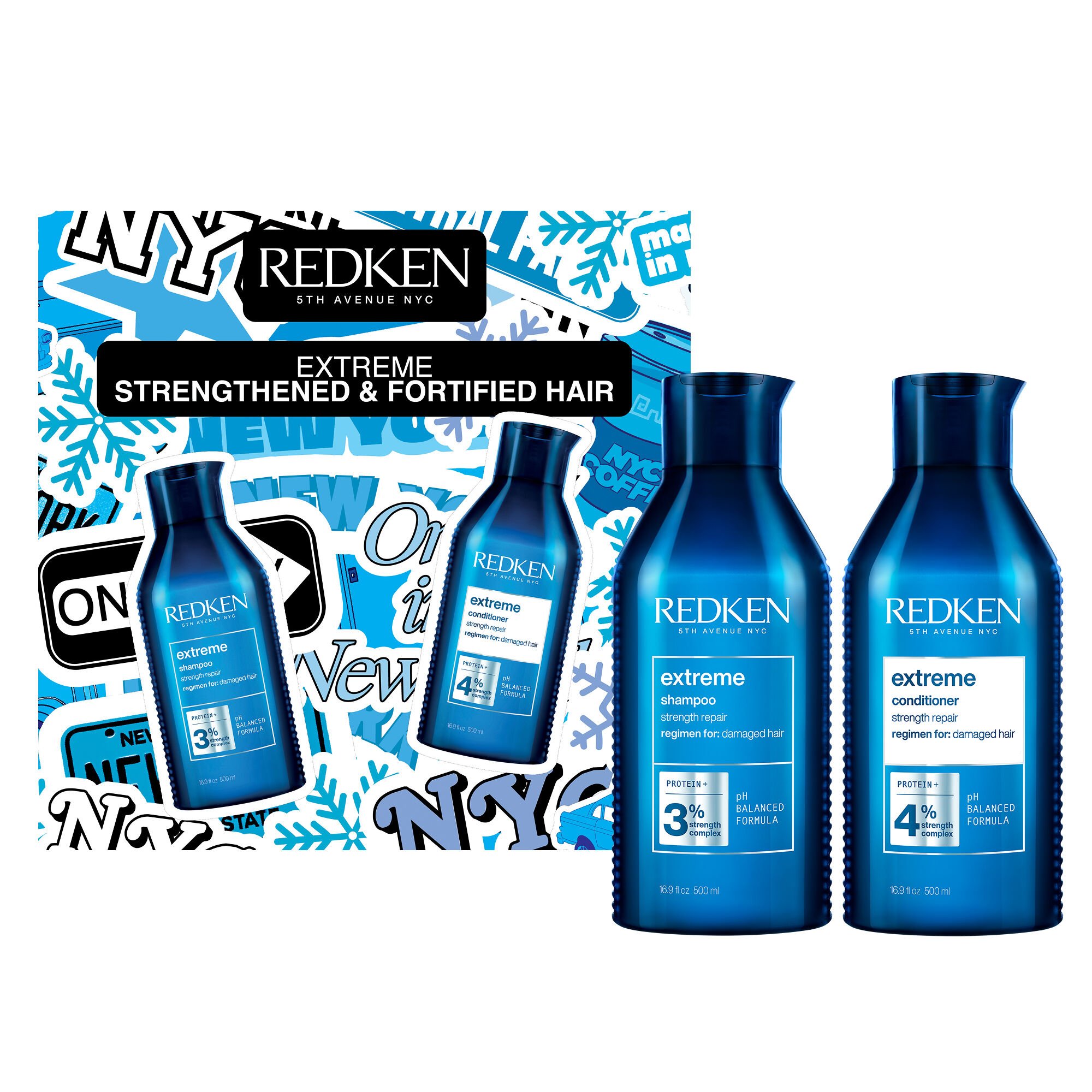 Extreme Duo Haircare Holiday Gift Set | Best Hair Care Gifts | Redken