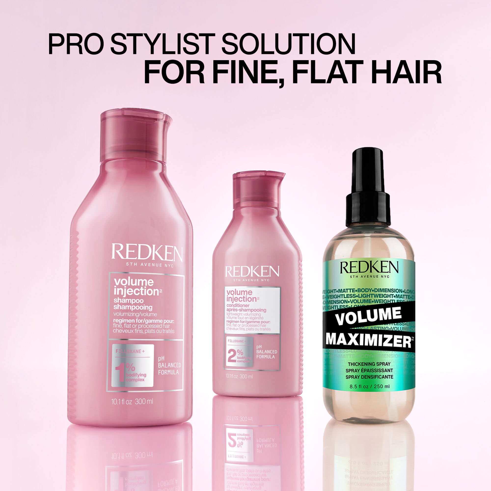 Volume Injection Conditioner for Fine, Thin Hair | Redken