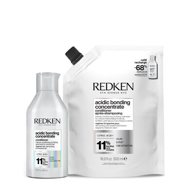Shampoo & Conditioner Sustainable Refill Pouches | Redken