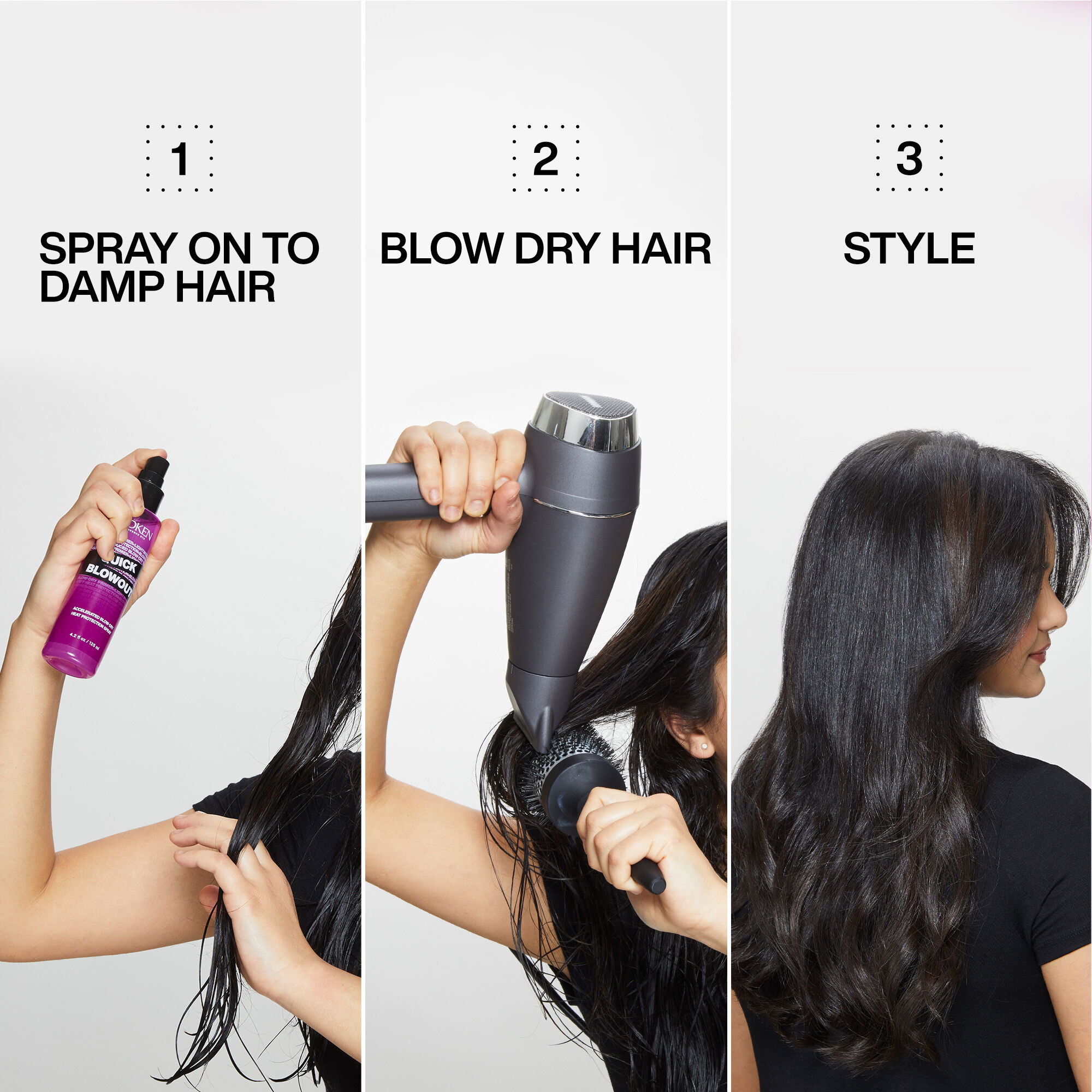 Quick Blowout: Lightweight Blow Dry Primer Spray | Redken