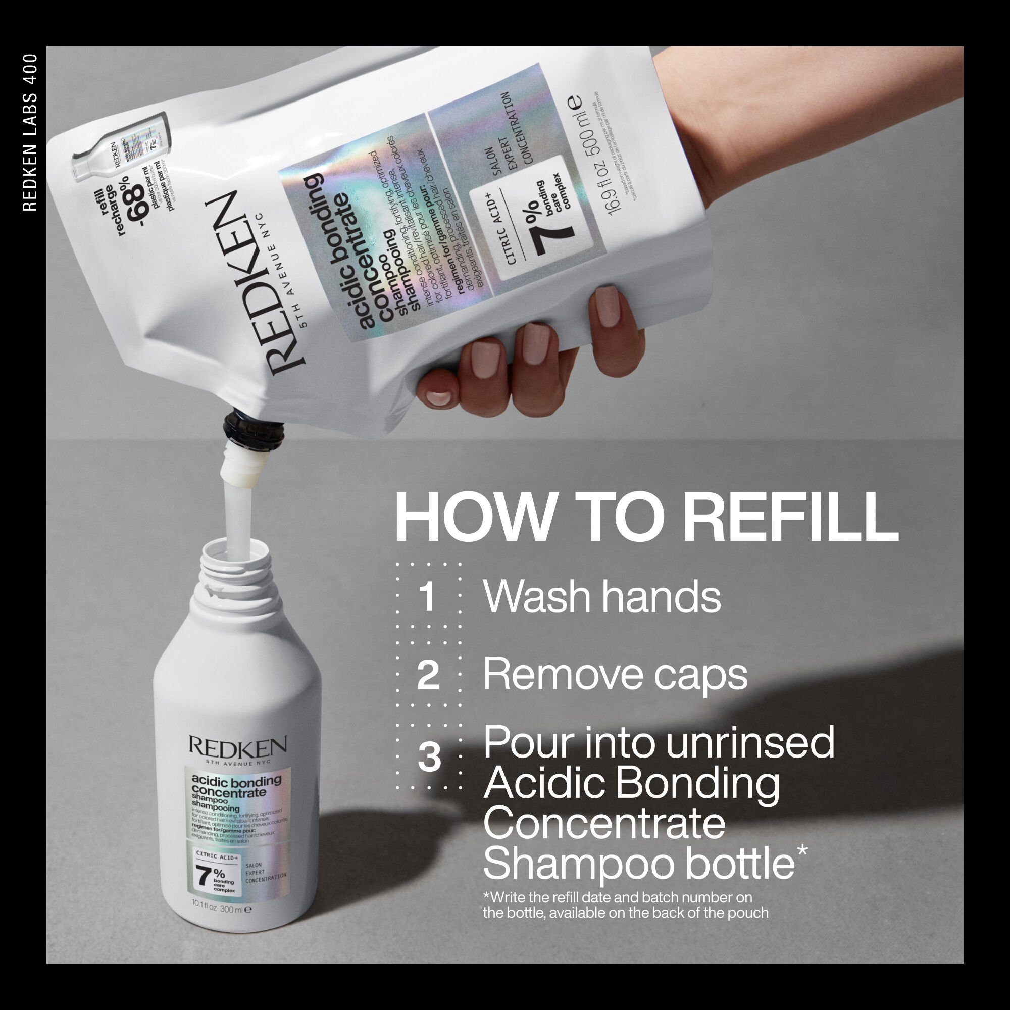 Acidic Bonding Concentrate Shampoo & Refill Duo | Redken