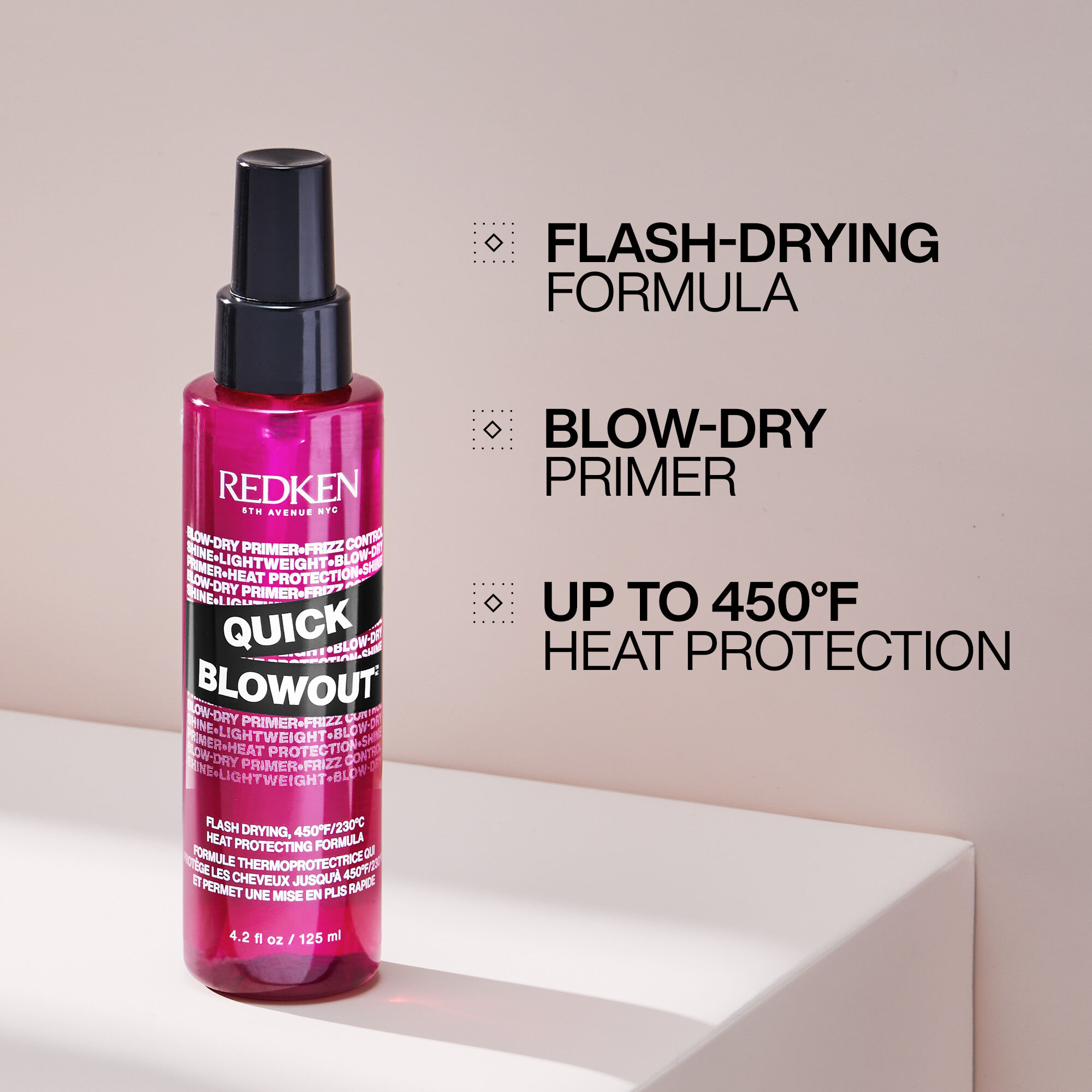 Quick Blowout: Lightweight Blow Dry Primer Spray | Redken
