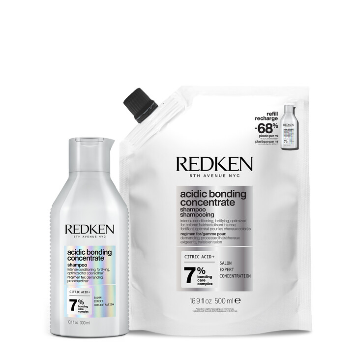 Shampoo & Conditioner Sustainable Refill Pouches | Redken
