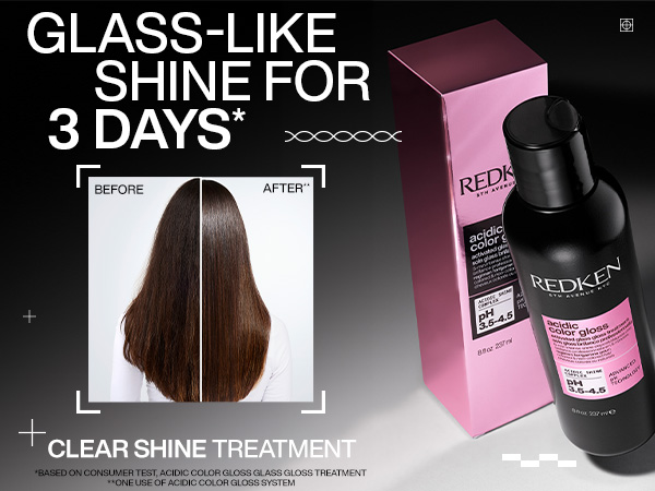 At-Home Hair Gloss Treatments: Acidic Color Gloss | Redken